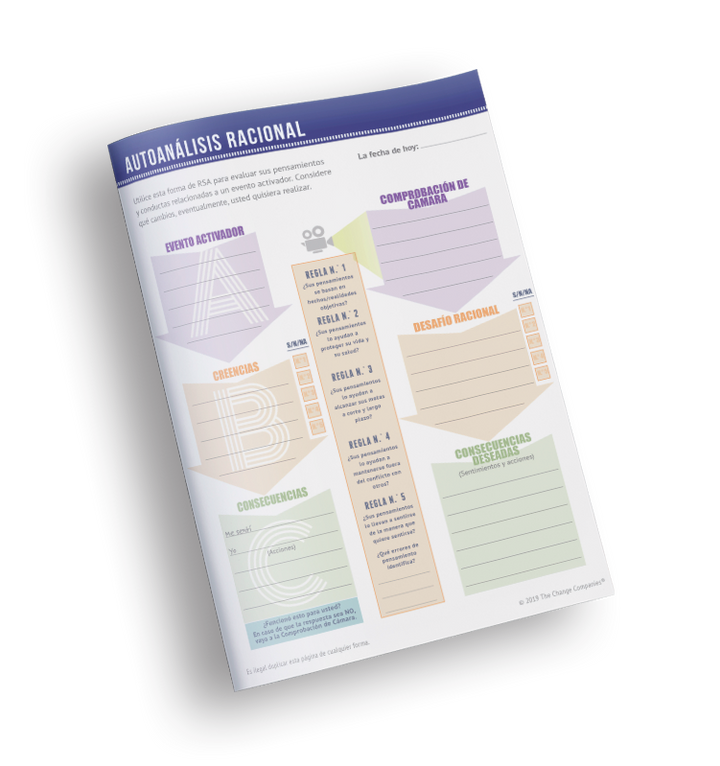 Rational Self-Analysis Check Pad – The Change Companies